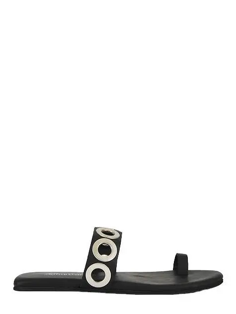 Jeffrey Campbell Riveted Sandal - Black Silver