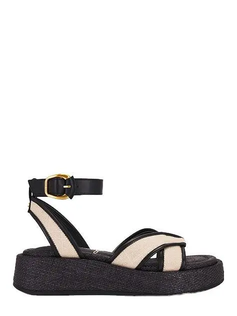 Sam Edelman Nylie Sandal - Natural & Black