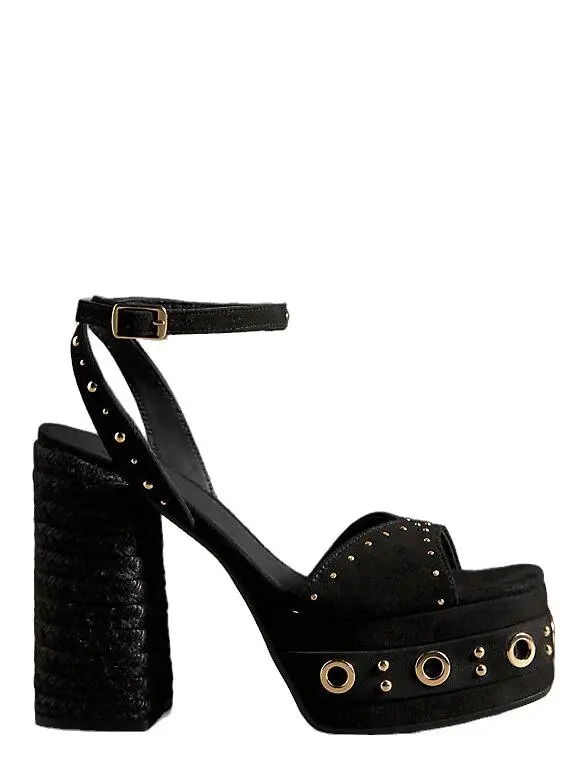 CastaÑer Fruamba Studded Heels - Black
