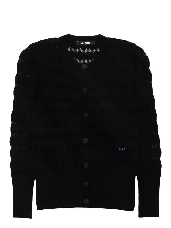 ANTONINO VALENTI Bahamas Cardigan - Black
