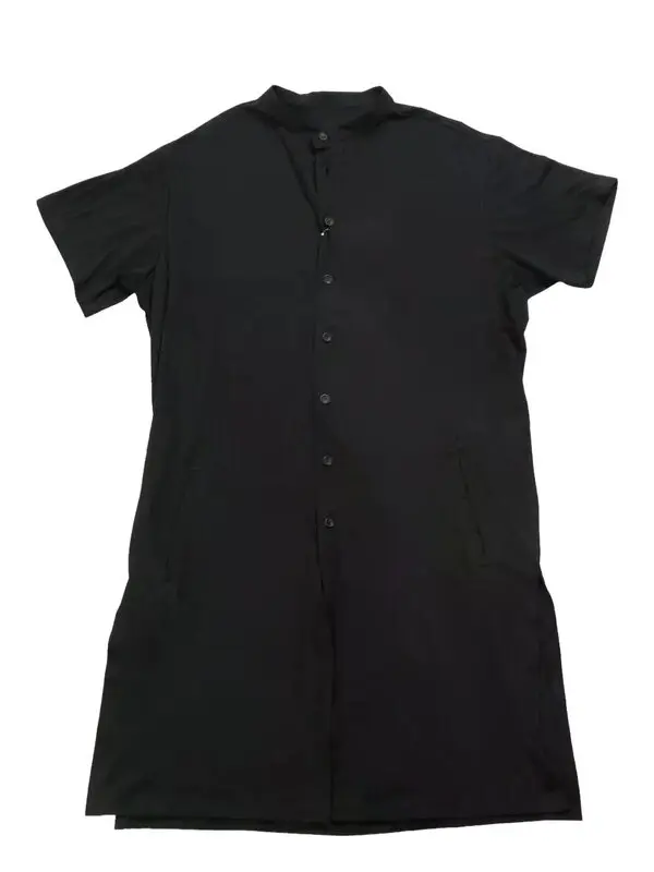 Yohji Yamamoto Printed Jersey Shirt - Black