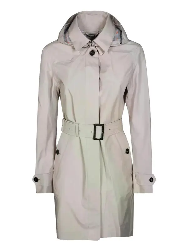 SAVE THE DUCK Jackie Trench Coat - Neutrals