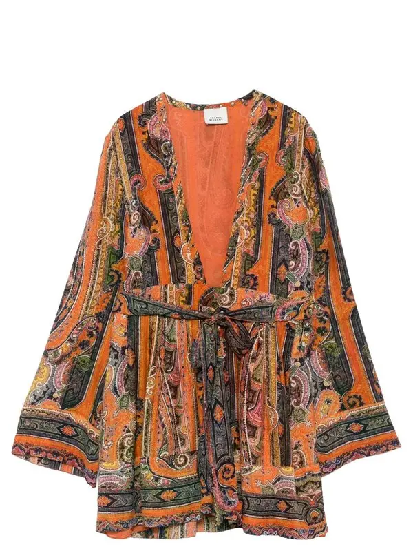 Isabel Marant Morgane Mini Dress - Orange