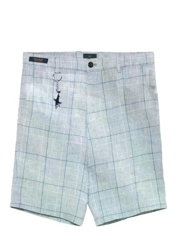 Paul & Shark Linen Shorts - Blue