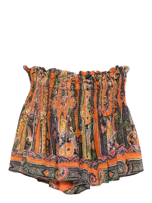 Isabel Marant Maelly Thigh-length Shorts - Orange