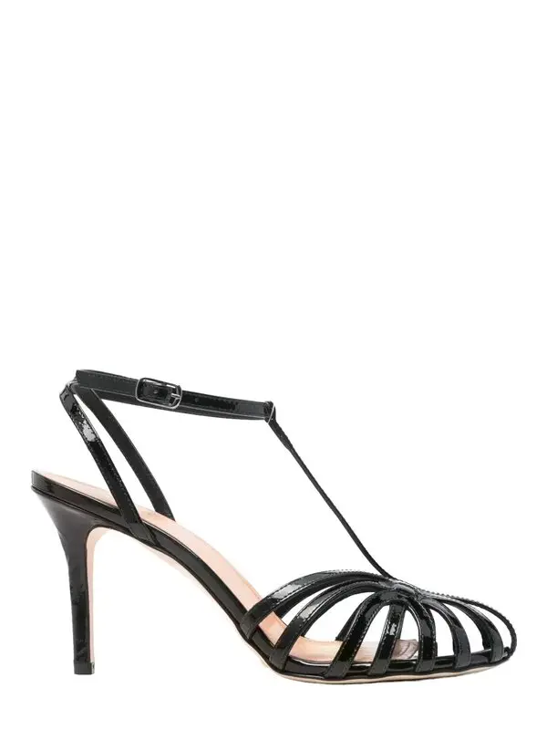 THE SELLER 80mm Leather Sandals - Black