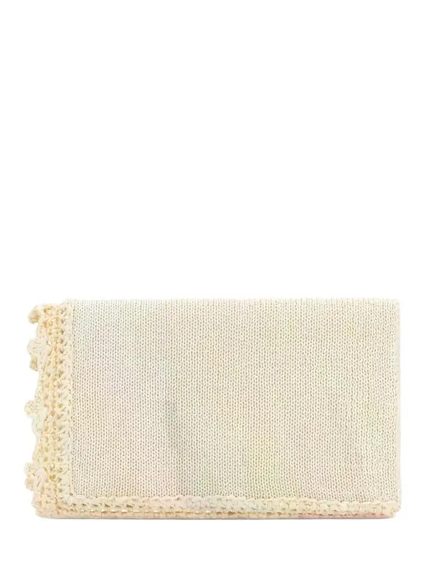 JW Anderson Crochet Clutch - White