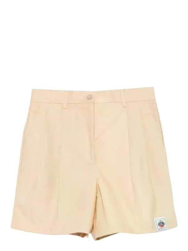 Bally Pleated Shorts - Neutrals