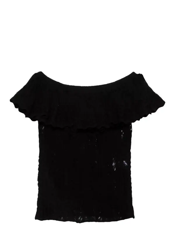 ANTONINO VALENTI Bissau Top - Black