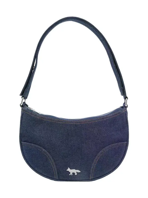Maison Kitsuné Boogie Moon Shoulder Bag - Blue