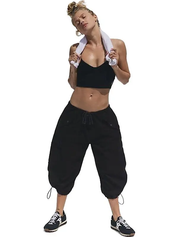 Free People Canyon Crop Pants - Black