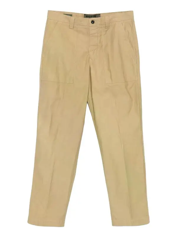 Incotex Cotton Trousers - Neutrals