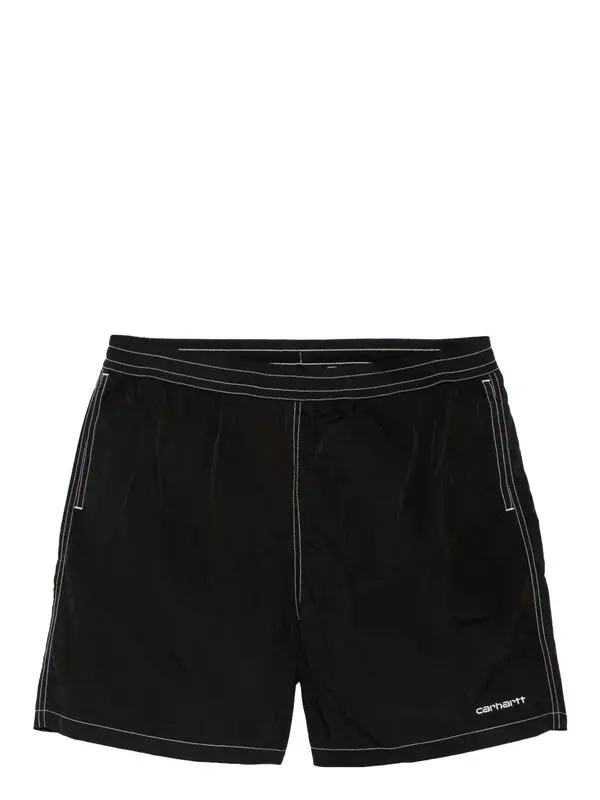 Carhartt Work In Progress Canby Swim Shorts - Black