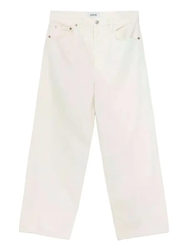 AGOLDE High-rise Baggy Jeans - Neutrals