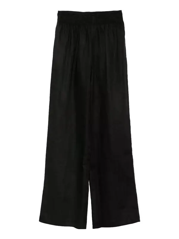 Ermanno Scervino Linen Trousers - Black