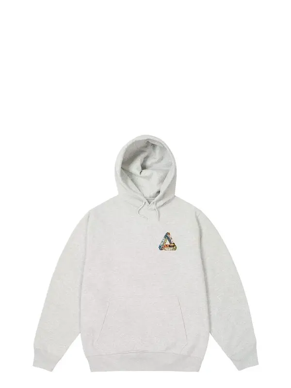 PALACE Jungle Dream Marl Hoodie - Grey