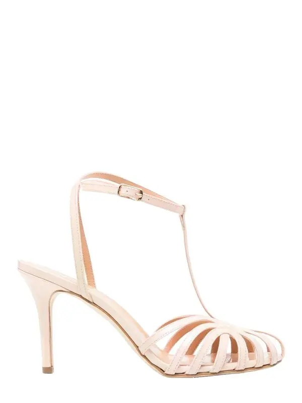 THE SELLER 90mm Cut-out Sandals - Pink