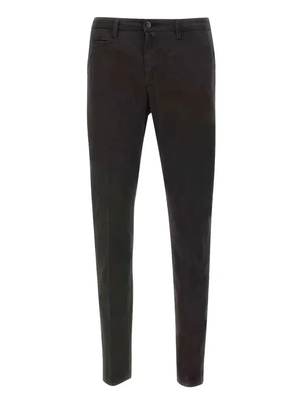 BRIGLIA 1949 Bg05 Straight-leg Trousers - Black