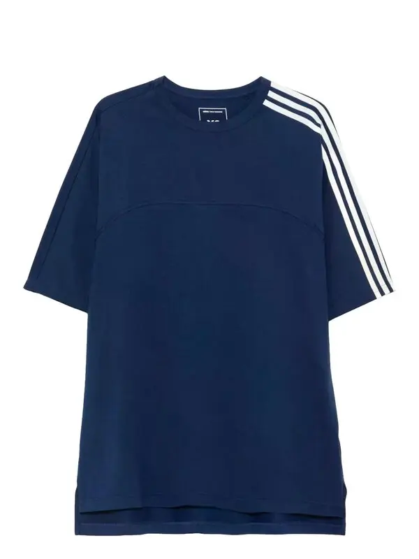 Y3 3-stripes T-shirt - Blue