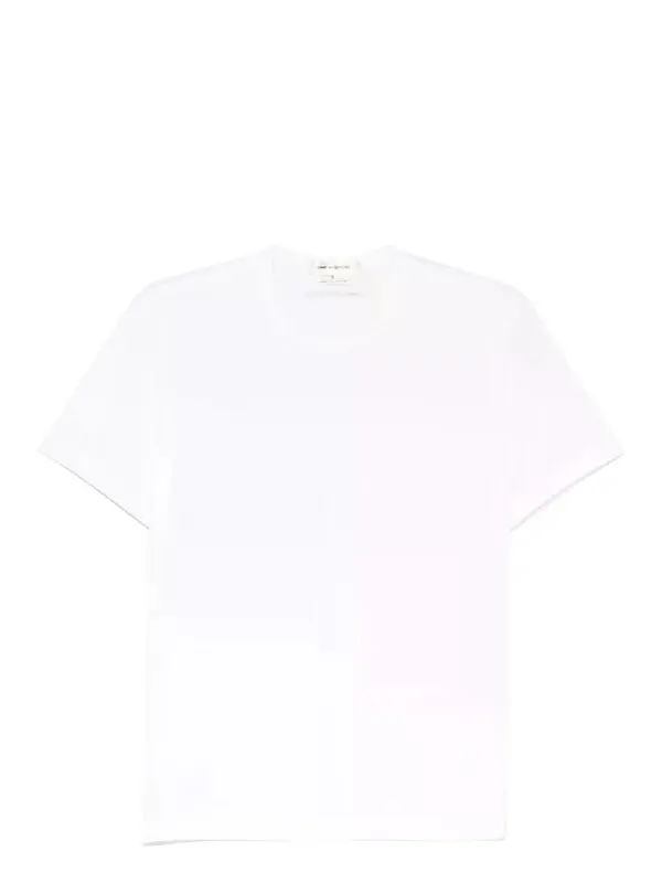 Comme Des Garçons Logo-print T-shirt - White