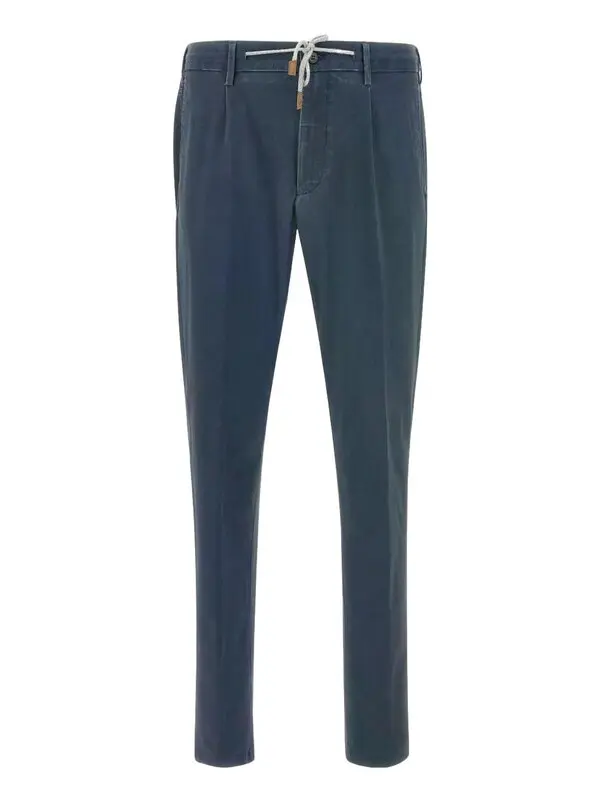 Eleventy Tapered Trousers - Blue