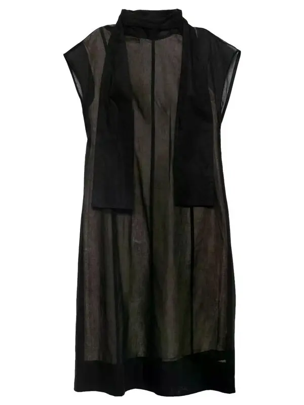 Carven Scarf Maxi Dress - Black