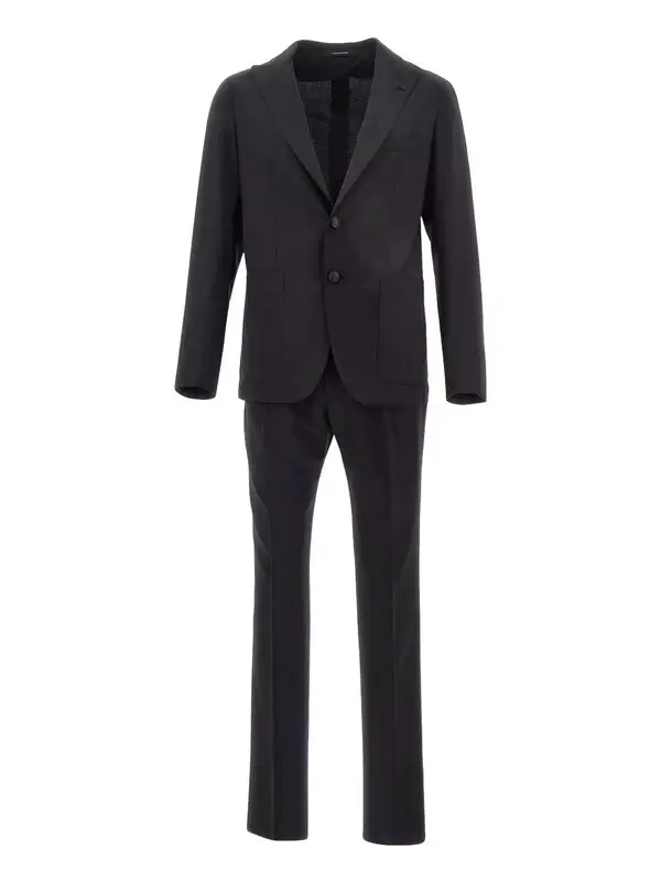 Tagliatore Single-breasted Suit - Black