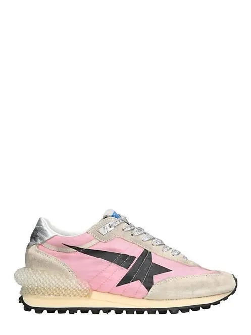 GOLDEN GOOSE Running Marathon Low-top Trainers - Pink Comb