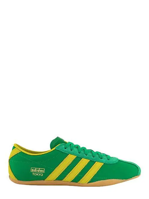 Adidas Tokyo Woven Low-top Trainers - Green Pure Sulfur Gold M