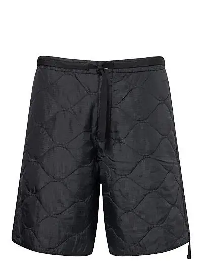 PEACEMAKER Combat Quilted Woven Shorts - Black