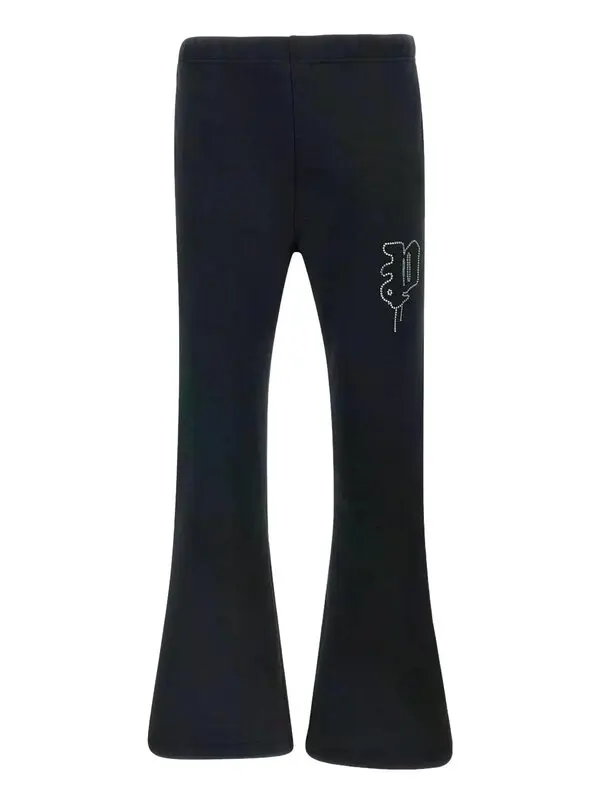 PURPLE BRAND Cotton Track Pants - Black