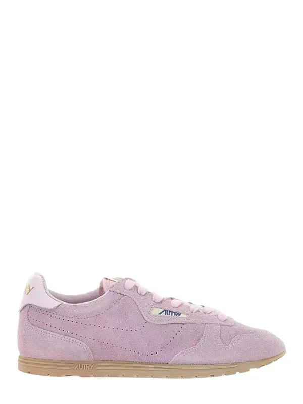 AUTRY Suede Sneakers - Pink