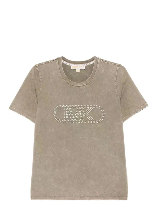 Michael Kors Empire Stud T-shirt - Green