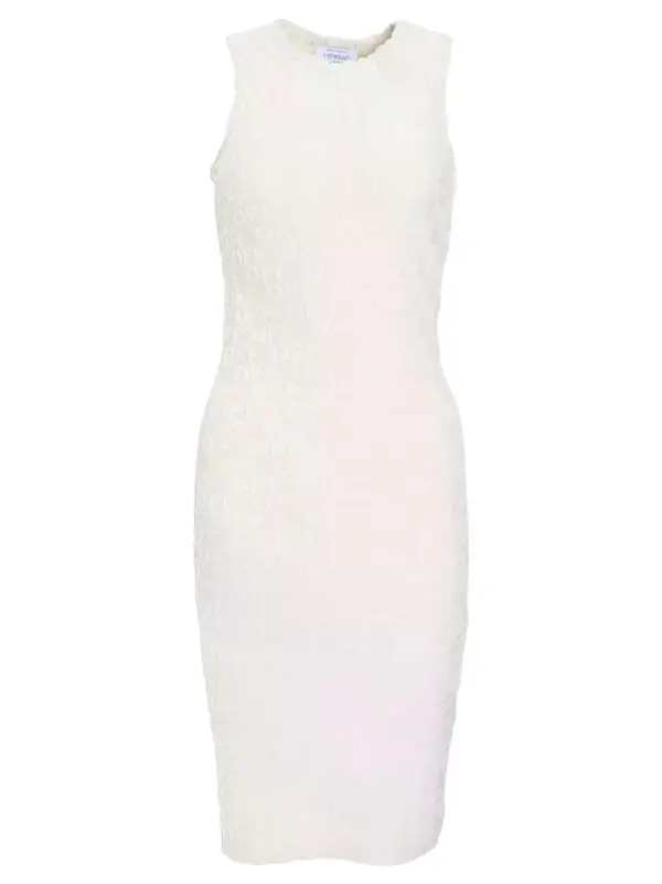 Off-White Rowing Dress - White