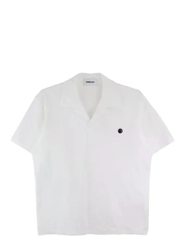 AMBUSH Polo-collar Short-sleeve T-shirt - White