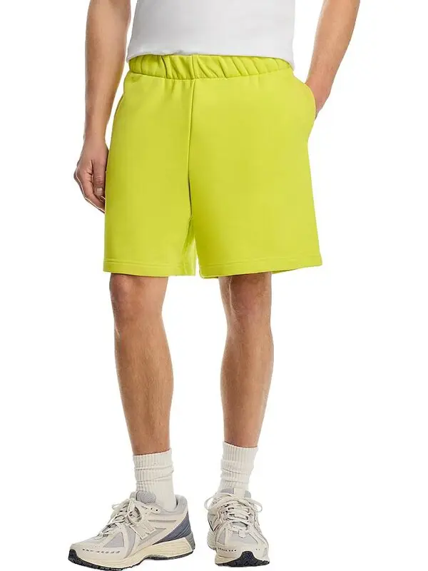On Oversized Fit Club Shorts - Lime