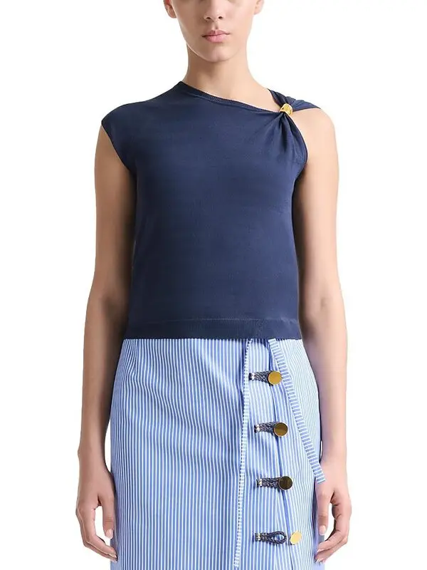 Altuzarra Rinaldi Top - Berry Blue