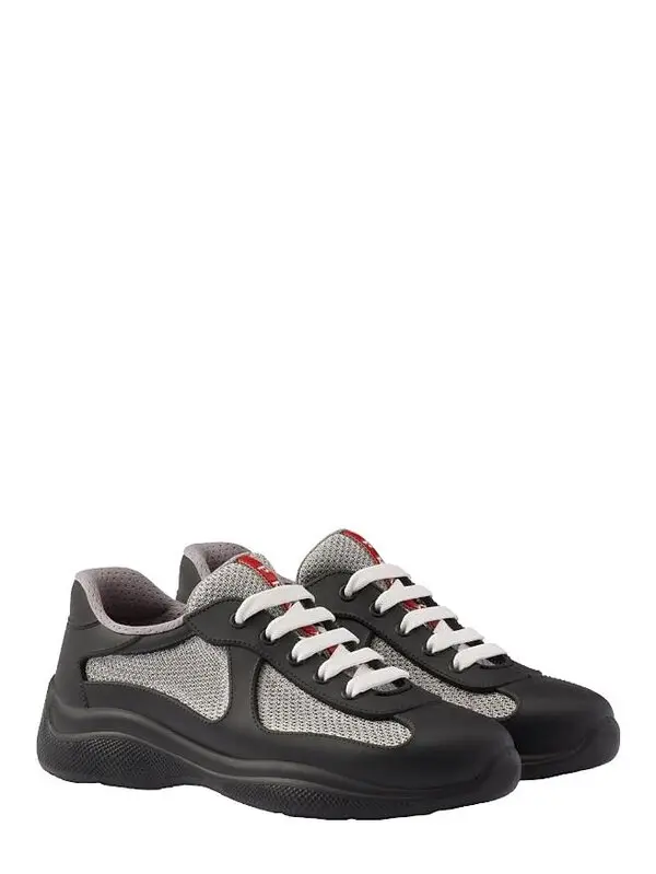 Prada America's Cup Sneakers - Black