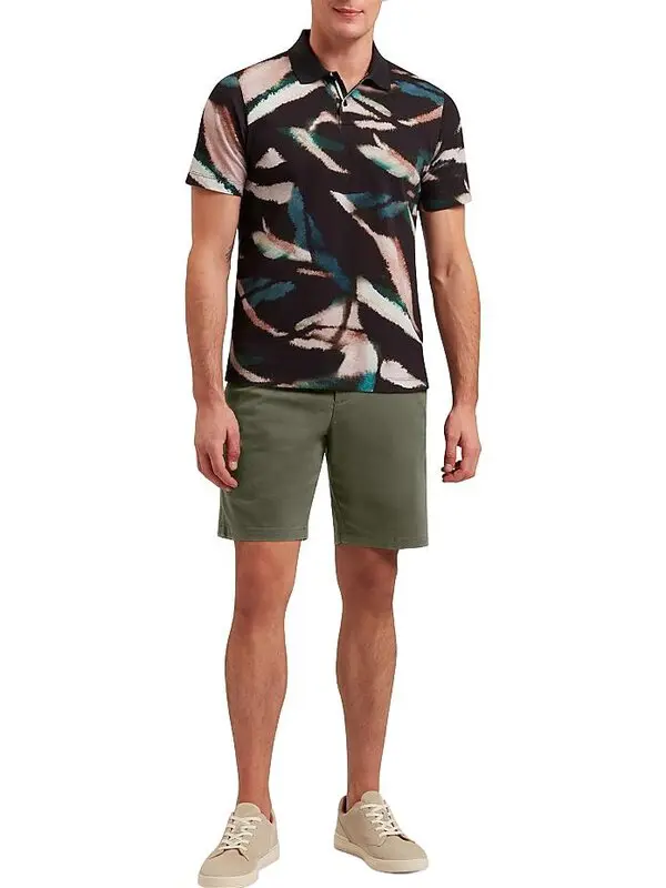Ted Baker London Barnham Core Chino 9" Shorts - Khaki