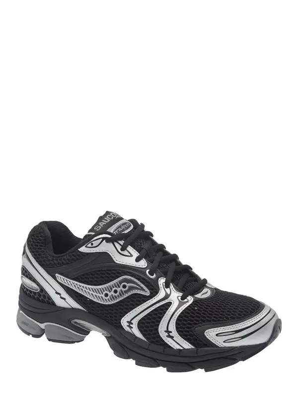 Saucony Progrid Triumph 4 Sneaker - Black/silver