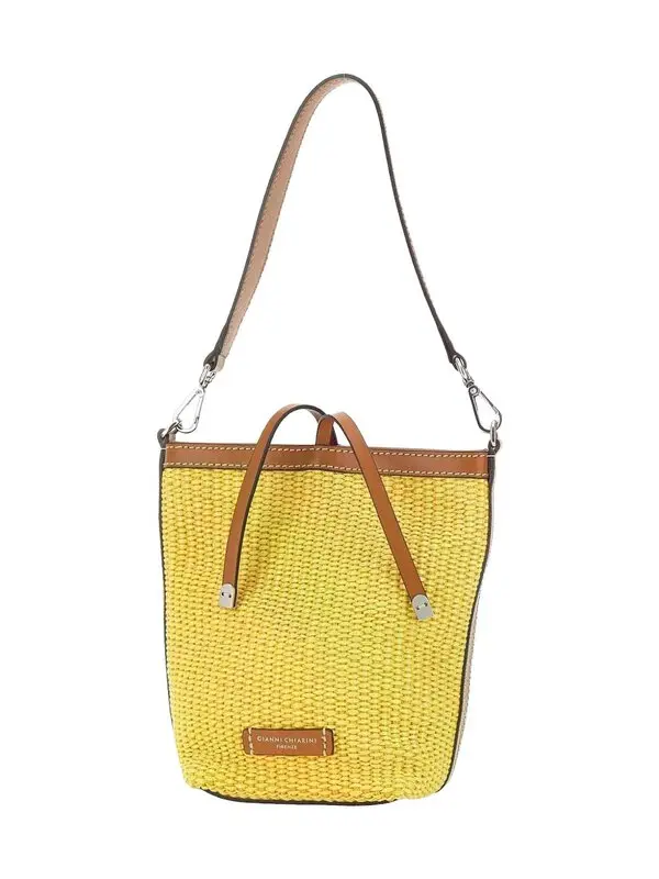GIANNI CHIARINI Vanessa Shoulder Bag - Yellow