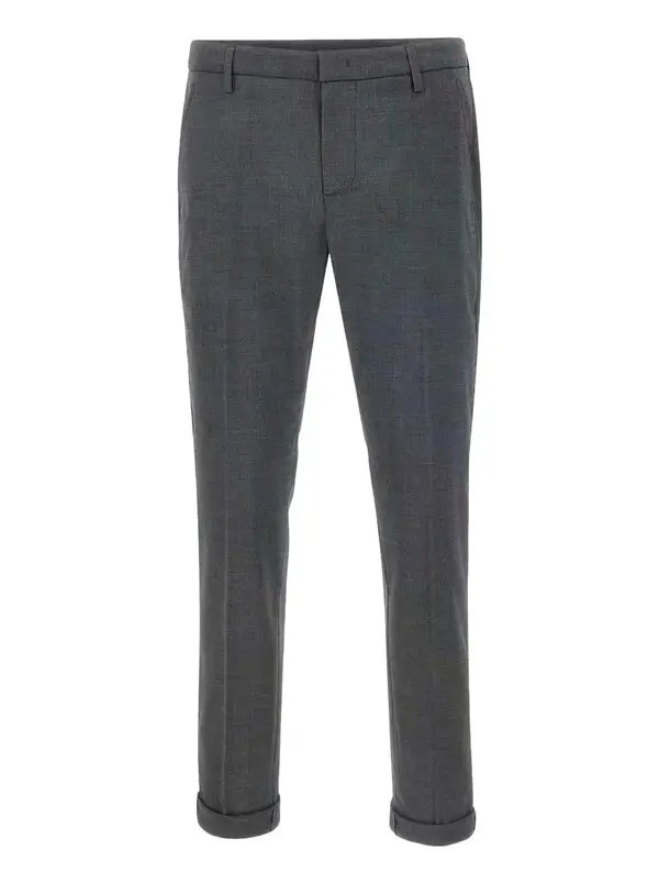 DONDUP Gaubert Straight-leg Trousers - Grey