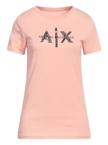 Armani Exchange Printed Jersey T-shirt - Orange