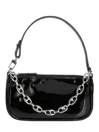 By Far Baguette Bag In Cow Leather - Black