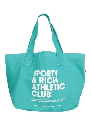 SPORTY & RICH Shopper Tote - Blue