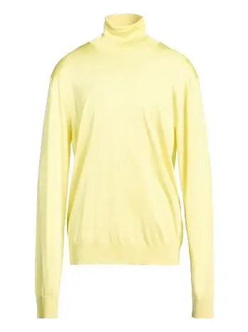 Dolce & Gabbana Turtleneck Viscose Knit Top - Yellow