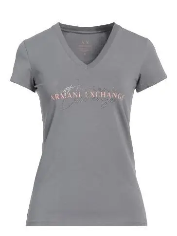 Armani Exchange Logo-print T-shirt - Grey