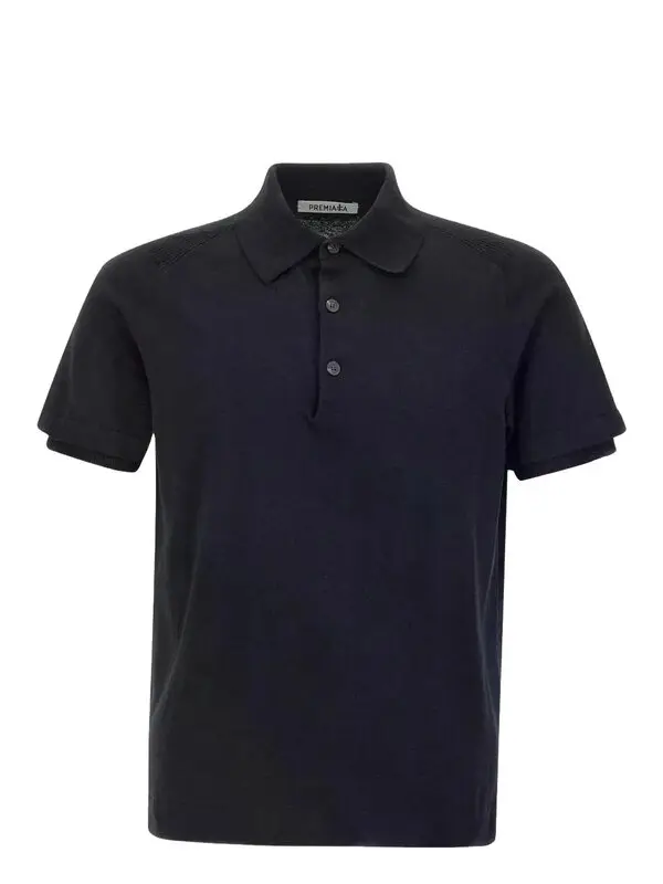 Premiata Cotton Polo Shirt - Black
