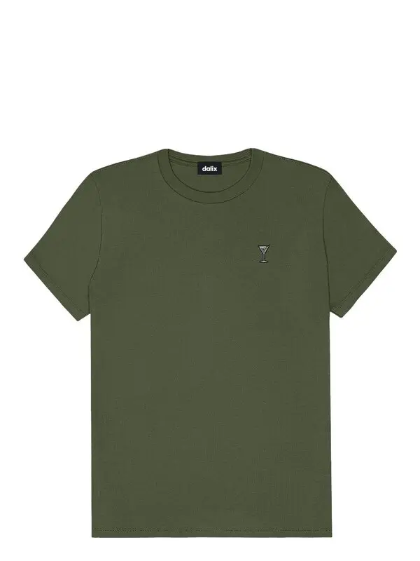 DALIX Martini Lightweight T-shirt - Military Green