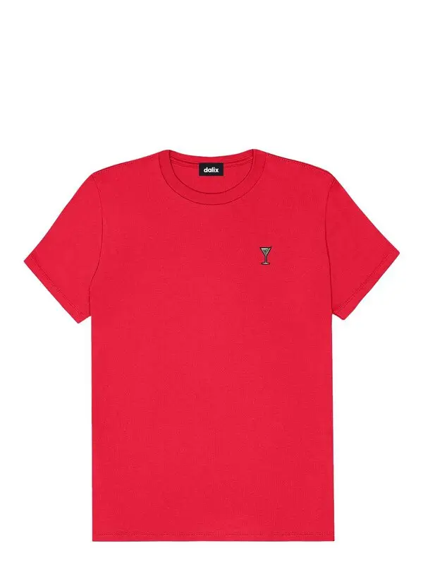 DALIX Martini Lightweight T-shirt - Red